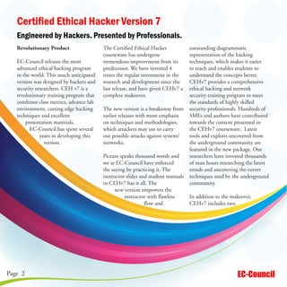 CEH v7 brochure | PDF