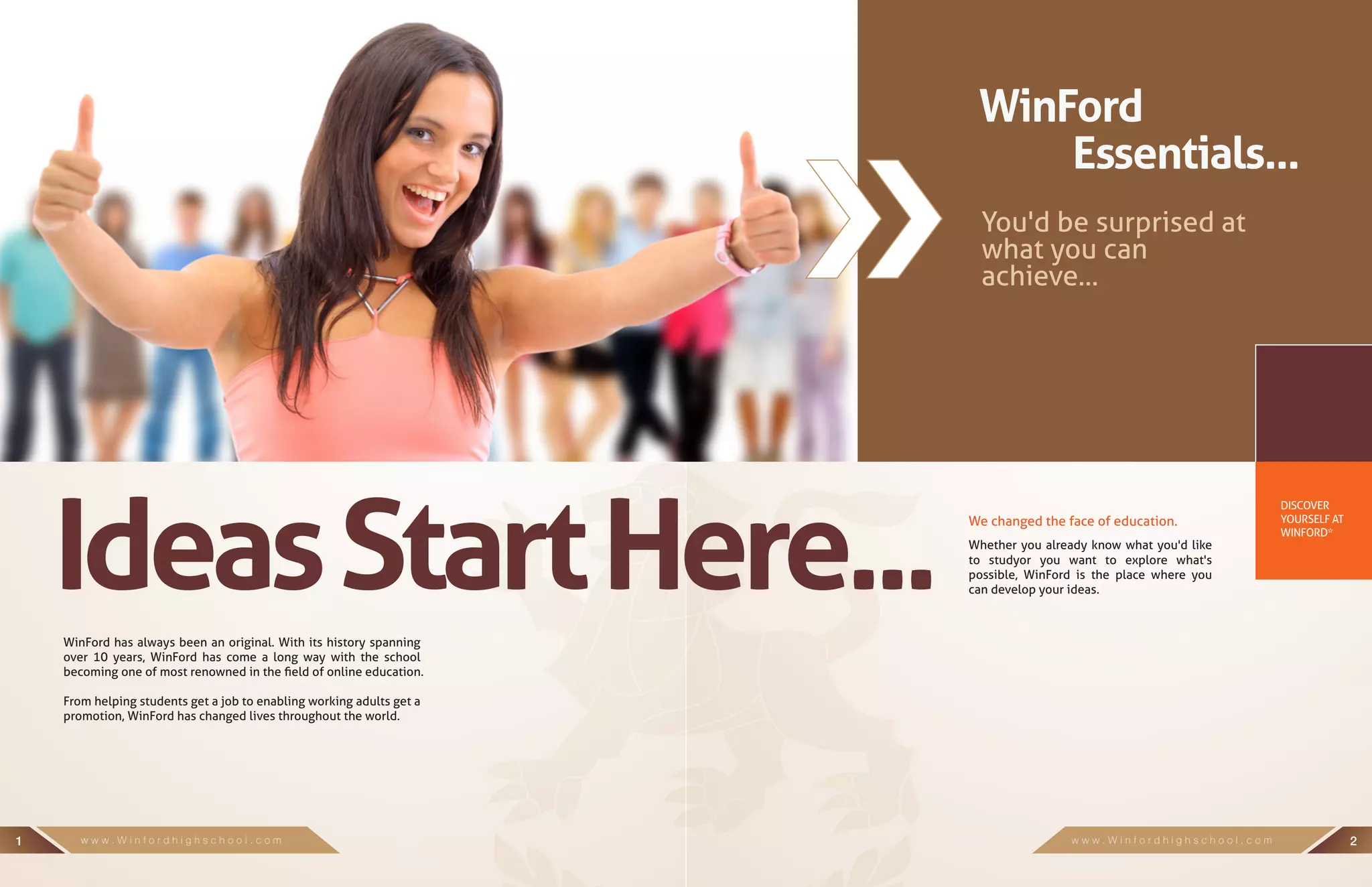 WinFord High School- An Introduction | PDF