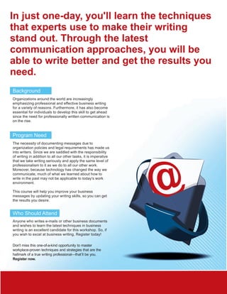 Email & Business Writing | PDF