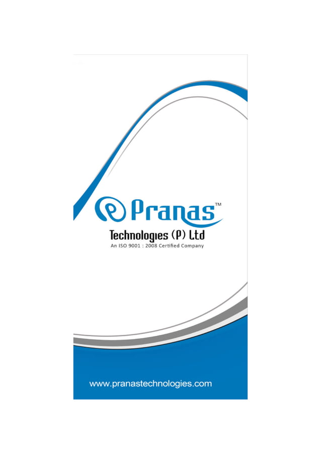 Pranas Technologies Brochure | PDF