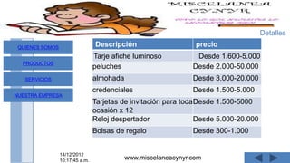 miscelanea | PPTX