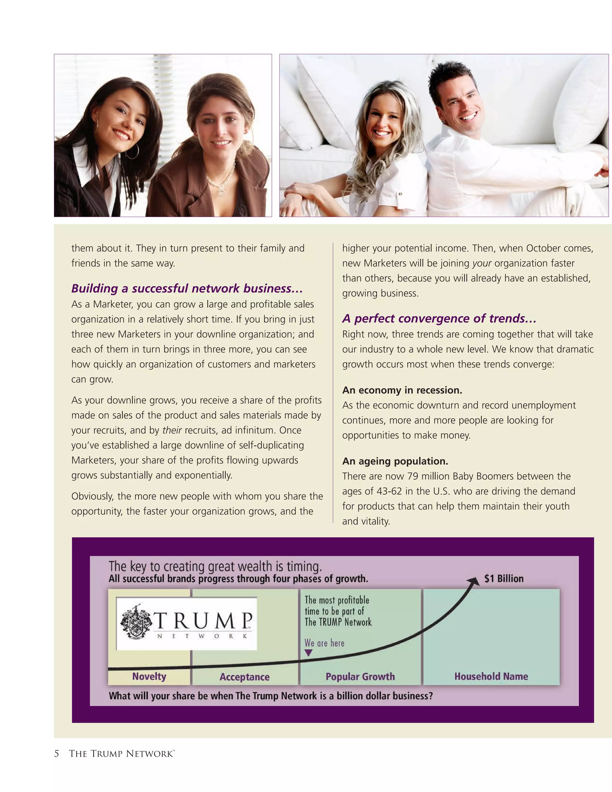 Trump Network Brochure | PDF