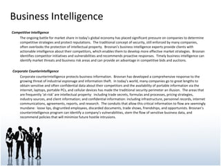 Brosnan Risk Brochure | PPT | Crime & Harmful Acts to Individuals ...