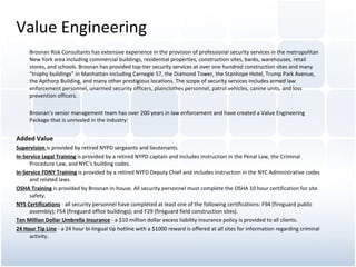 Brosnan Risk Brochure | PPT | Crime & Harmful Acts to Individuals ...