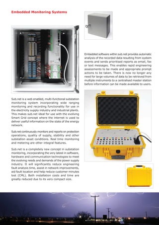 sub.net substation monitor | PDF