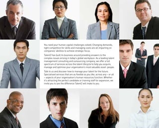 Talent2 Brochure | PPT
