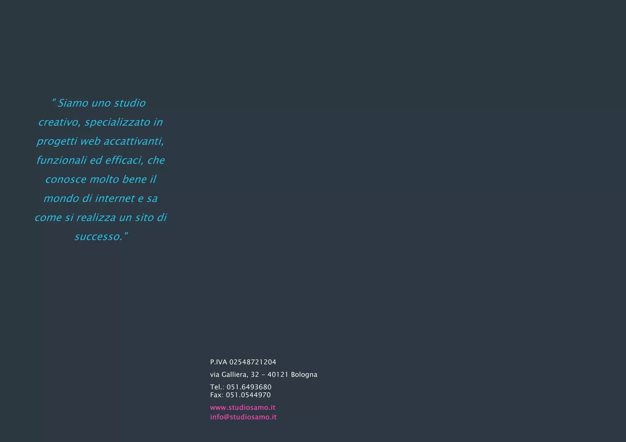 Brochure Studio Samo | PDF