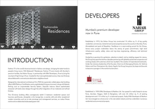 F Residences | 2,3 BHK Flats | Penthouses For Sale In Balewadi,Pune | PDF