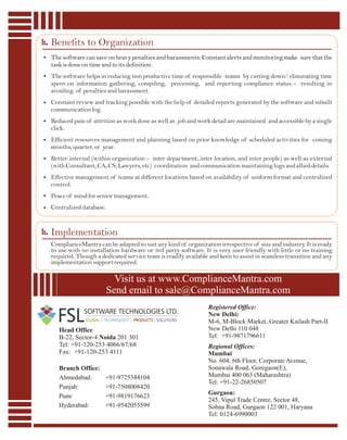 Compliance Mantra Brochure | PDF