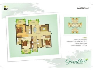 urgent sale Sare Crescent Parc sector-92 gurgaon size-1000@52lac all ...