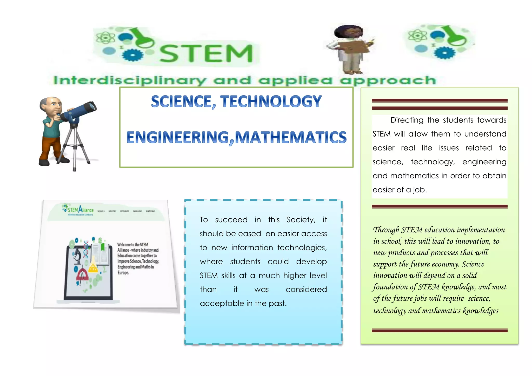 Brochure- STEM for ALL | PDF