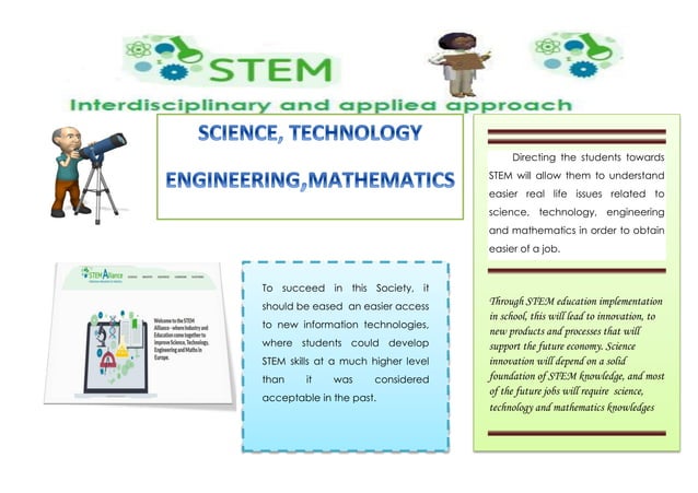 Brochure- STEM for ALL | PDF | Education