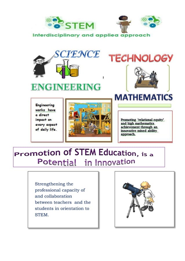 Brochure- STEM for ALL | PDF | Education