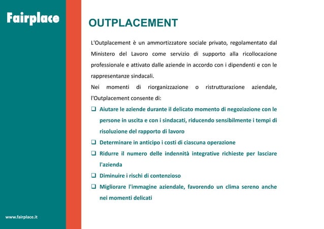 Outplacement - Career Management - Work | PPT