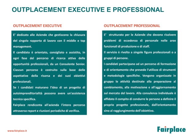 Outplacement - Career Management - Work | PPT