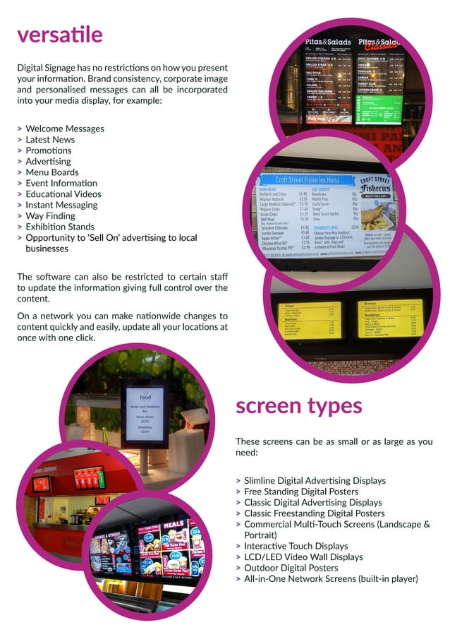 Digital Media Systems Brochure | PDF