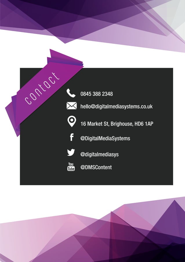 Digital Media Systems Brochure | PDF