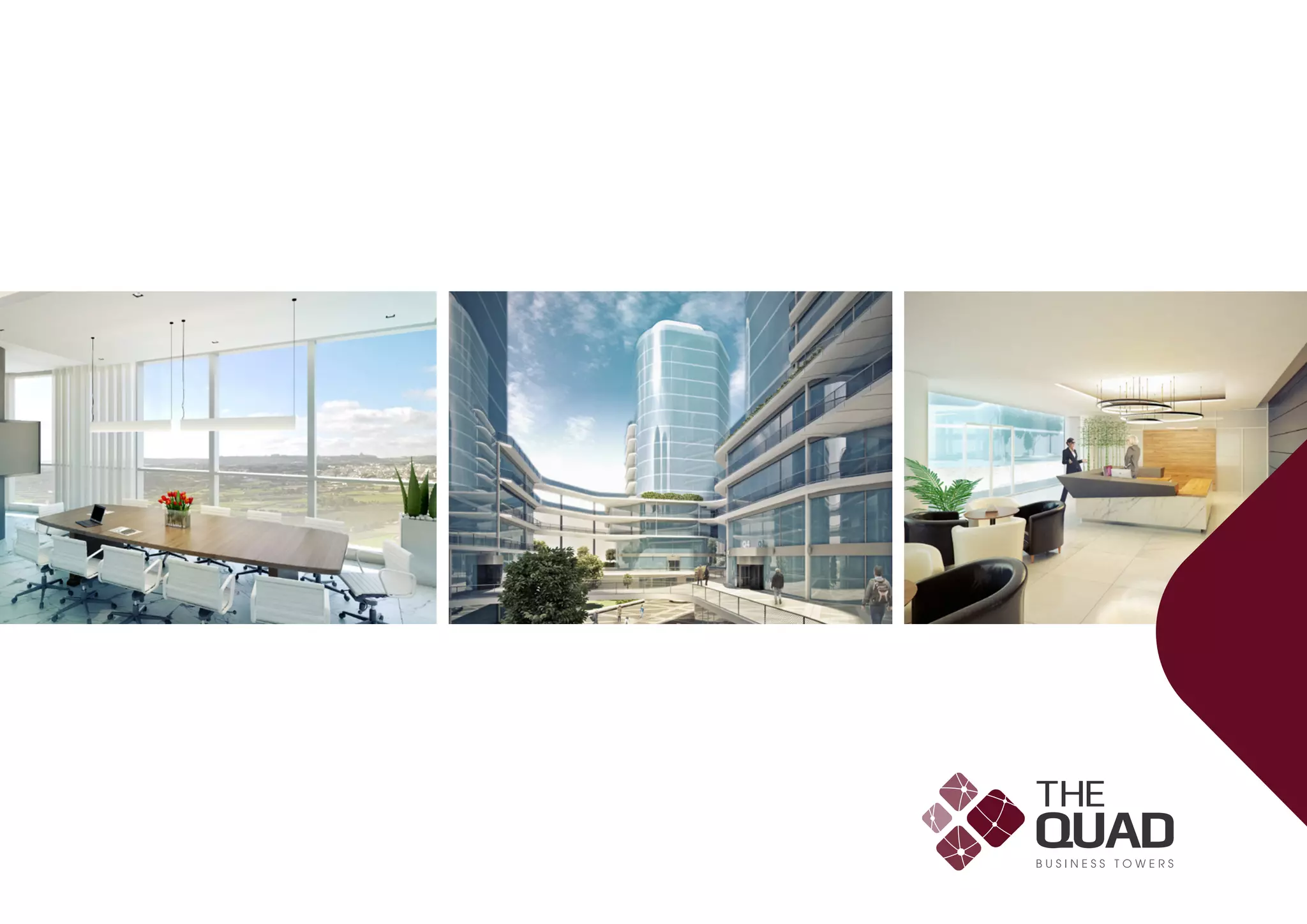 The Quad Business Towers - Brochure | PDF | Malls & Shopping Centers ...