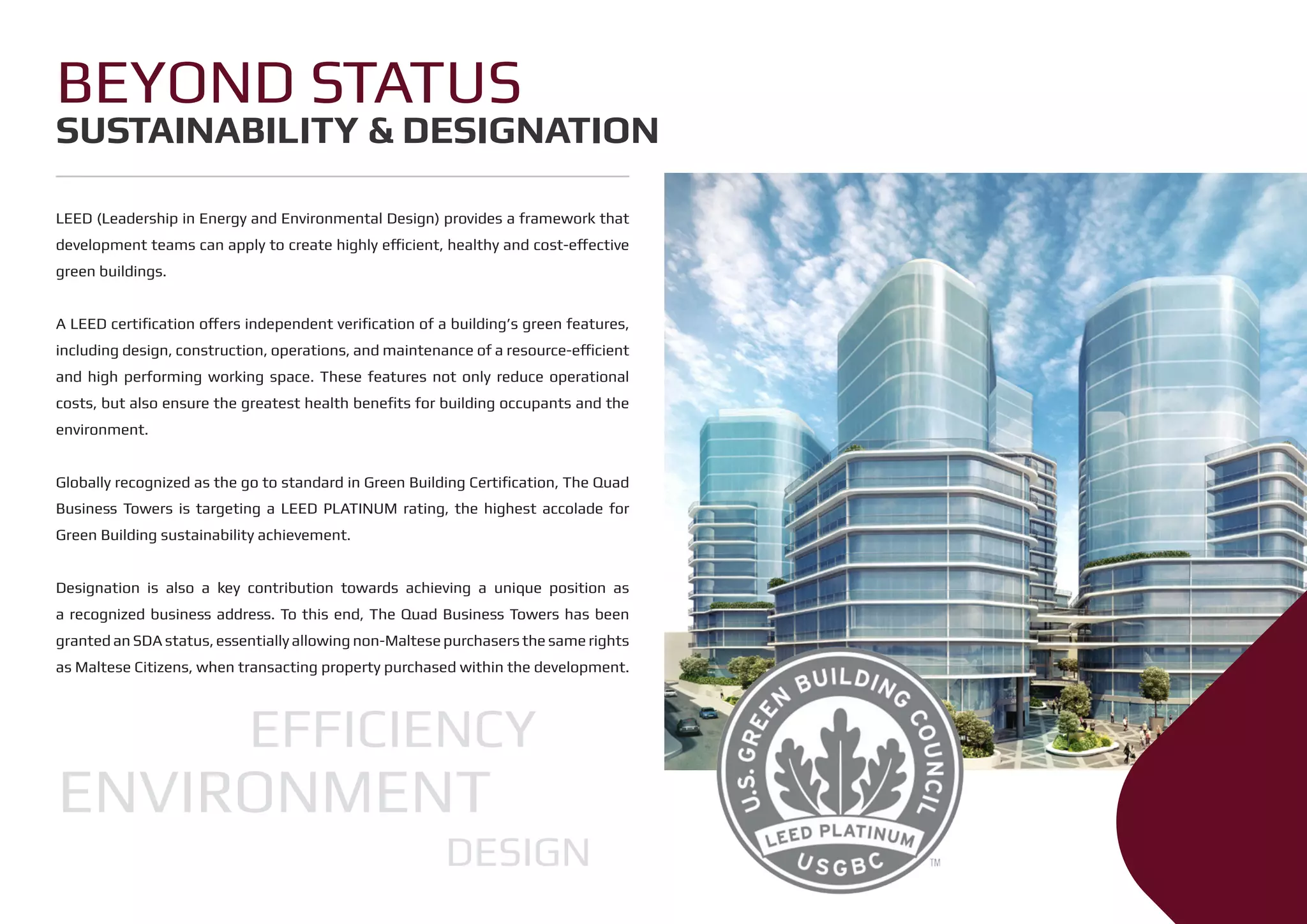 The Quad Business Towers - Brochure | PDF | Malls & Shopping Centers ...