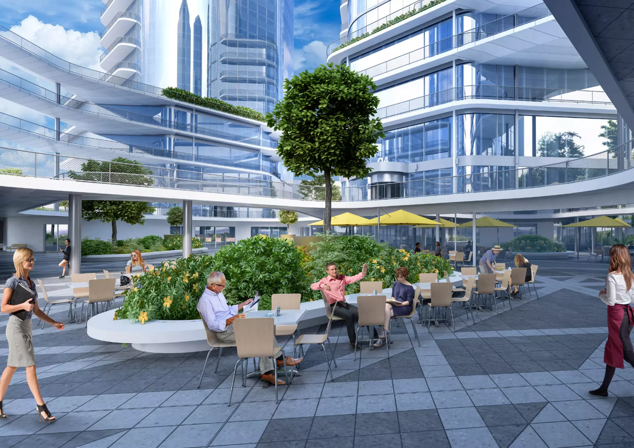 The Quad Business Towers - Brochure | PDF | Malls & Shopping Centers ...