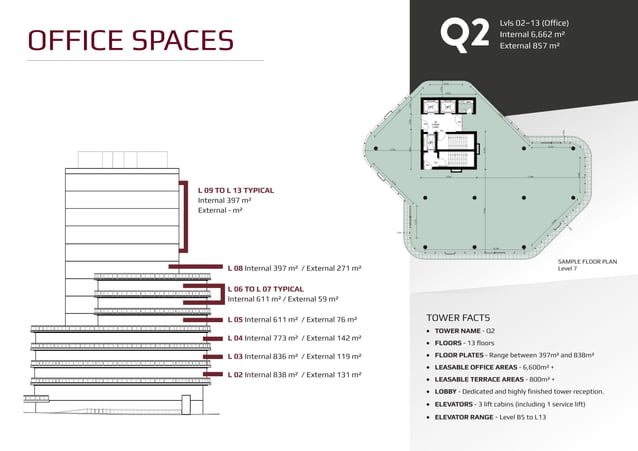 The Quad Business Towers - Brochure | PDF | Malls & Shopping Centers ...