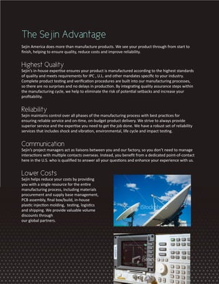 Sejin Brochure | PDF