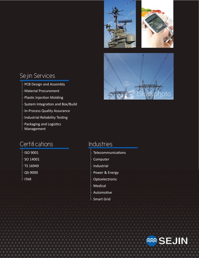 Sejin Brochure | PDF