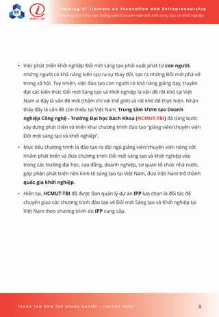 HCMUT-TBI Training of Trainer | PDF