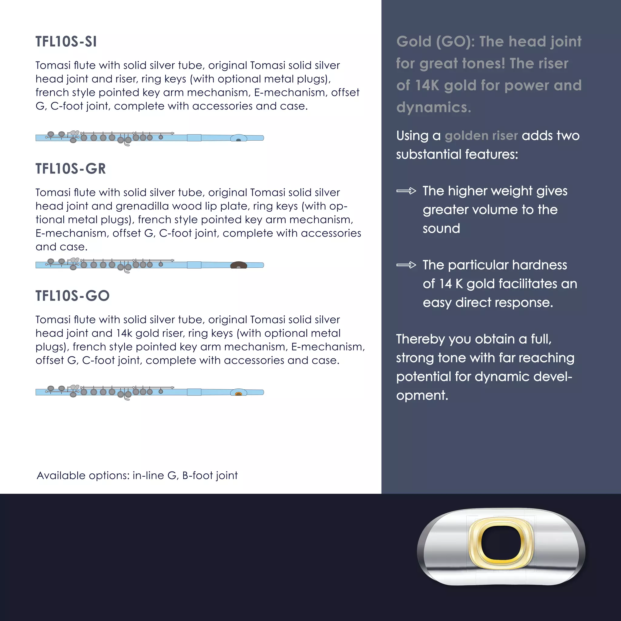 Brochure about the Tomasi flute | PDF | Musical Instruments | Hobbies & Interests