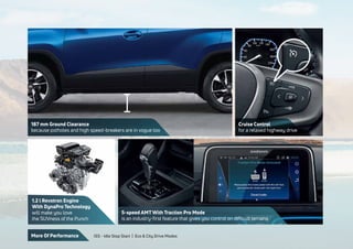 Tata Punch brochure with complete detail of all the variants | PPT
