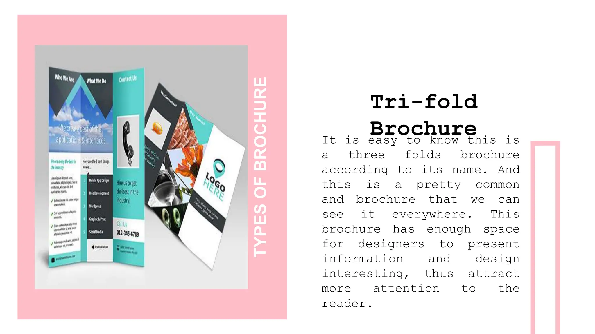 how to make a brochure powerpoint presentation | PPTX