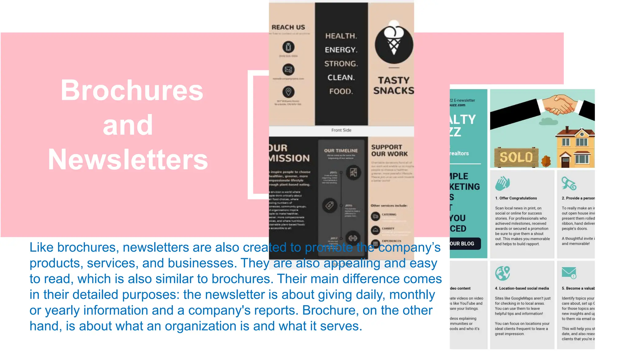 how to make a brochure powerpoint presentation | PPTX
