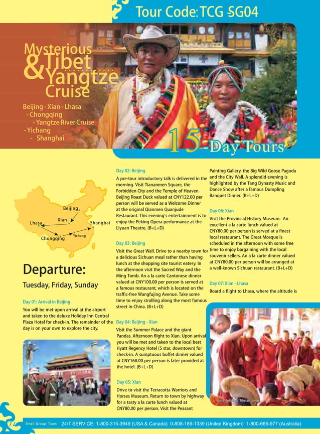 China travel Brochure (Marco Polo International Travel) | PDF | Asia ...