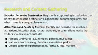 Fundamentals in Making a Travel Brochure | PPT