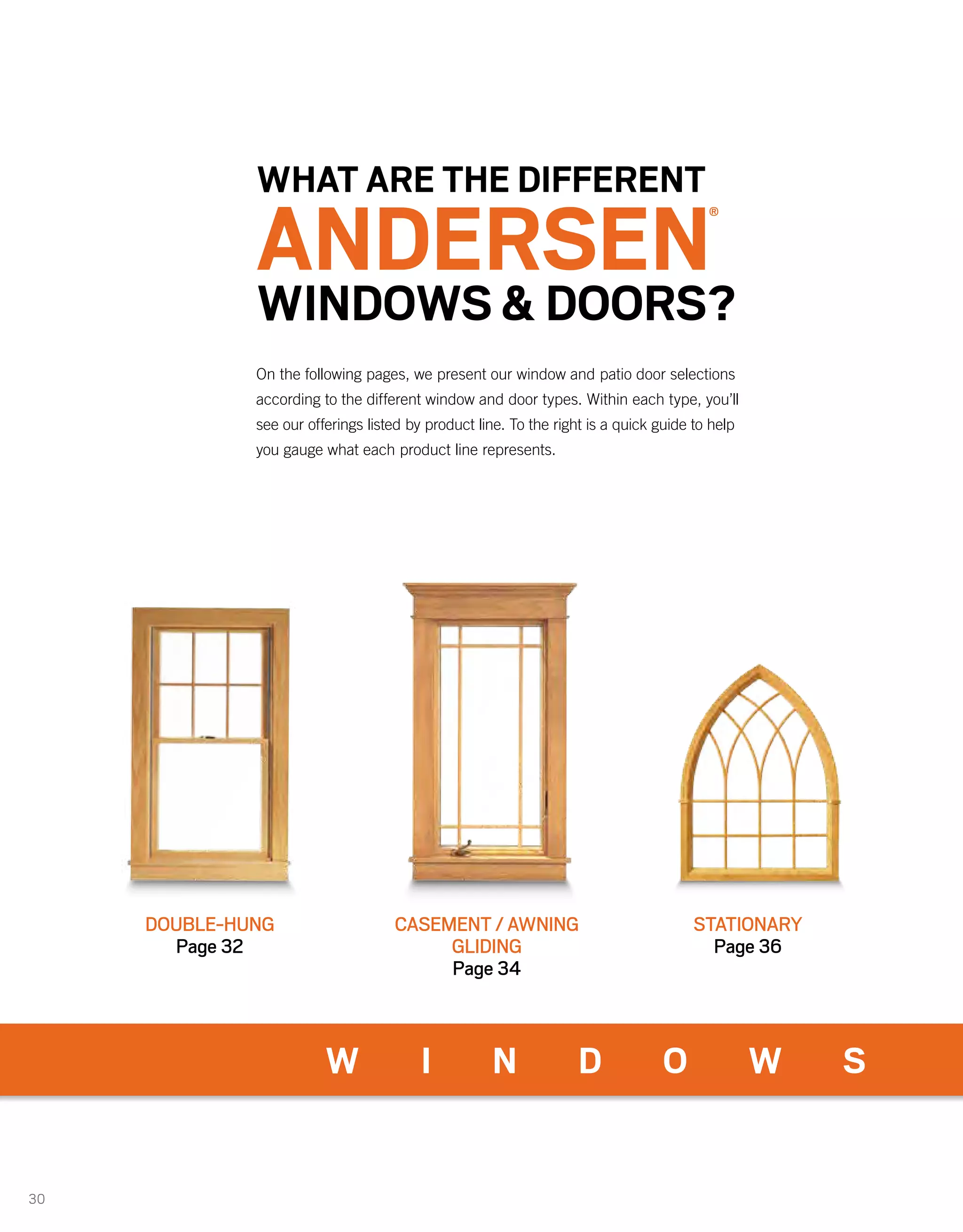 Andersen Brochure 400-200-architectural-series-window-door-9040569 | PDF