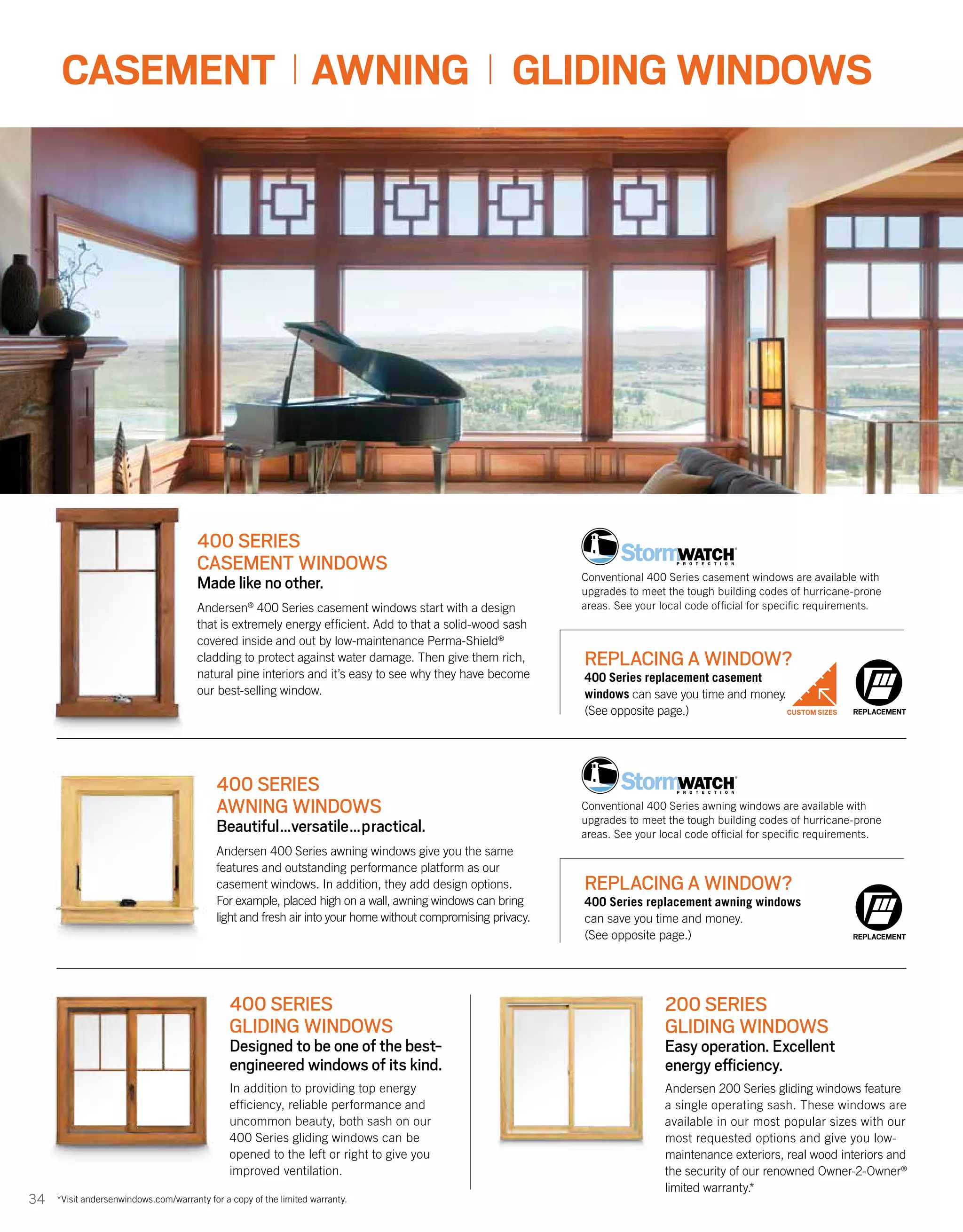 Andersen Brochure 400-200-architectural-series-window-door-9040569 | PDF
