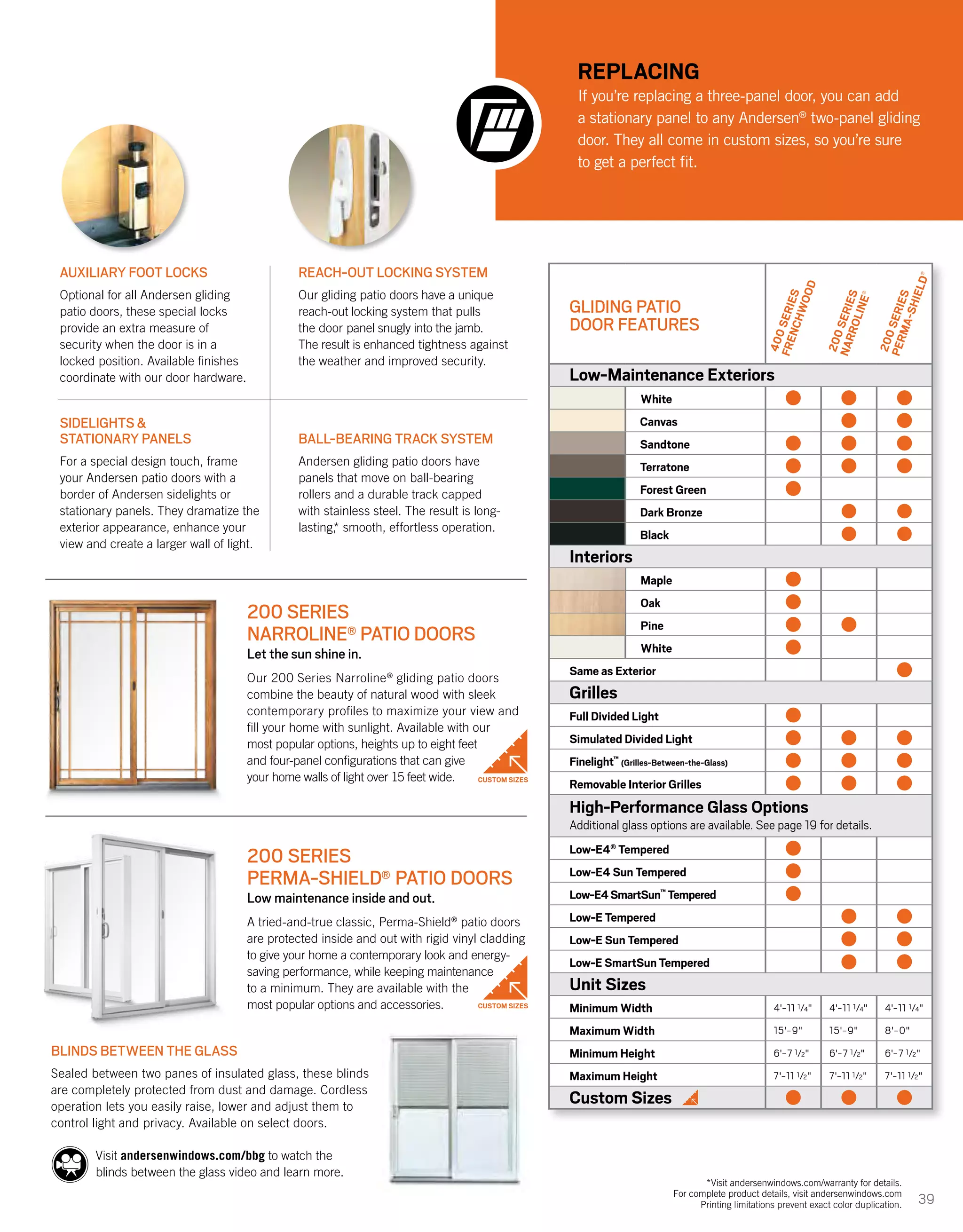 Andersen Brochure 400-200-architectural-series-window-door-9040569 | PDF