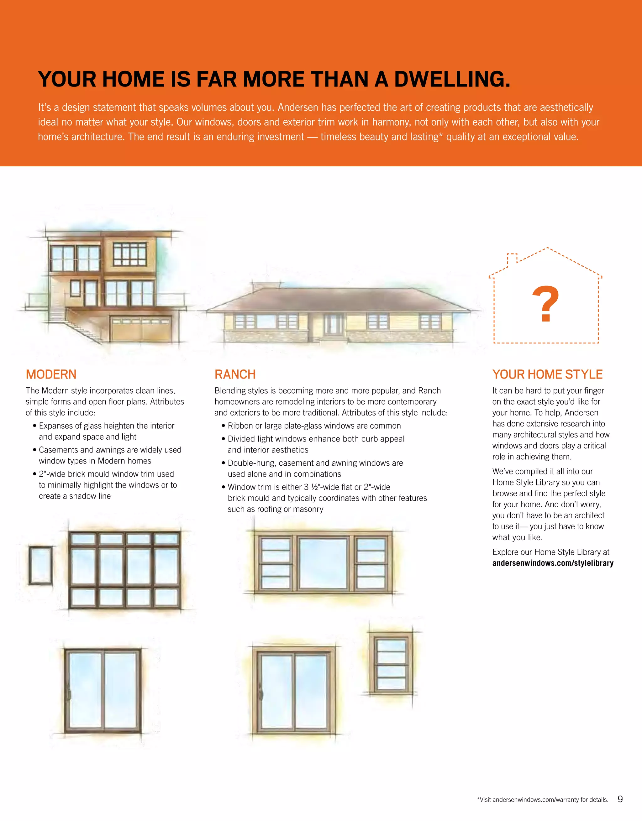 Andersen Brochure 400-200-architectural-series-window-door-9040569 | PDF