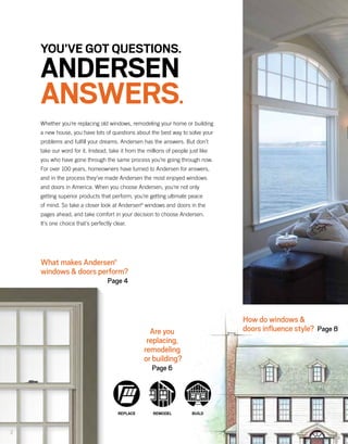 Triple Hung Andersen Windows