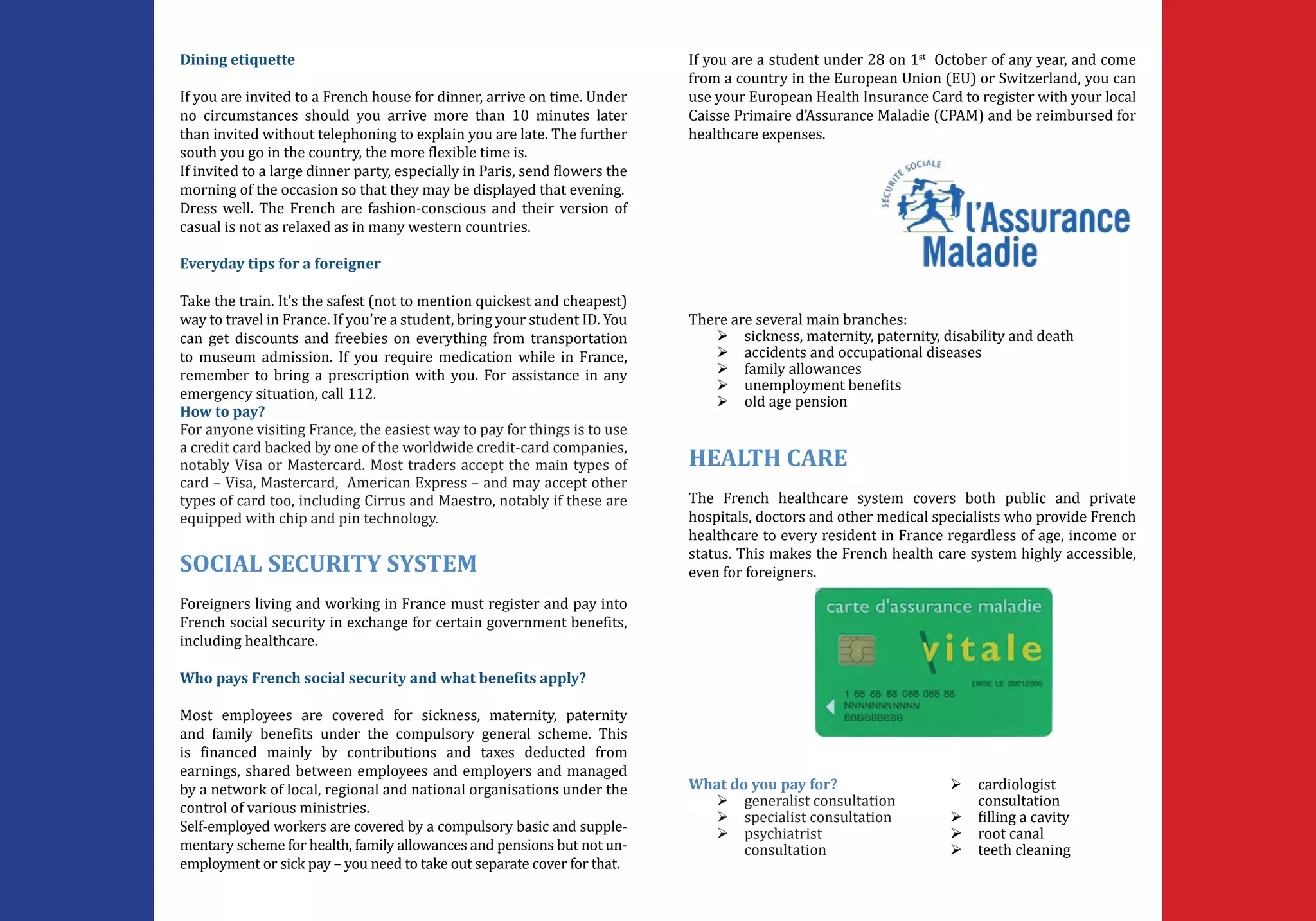 Brochure about France in English | PDF