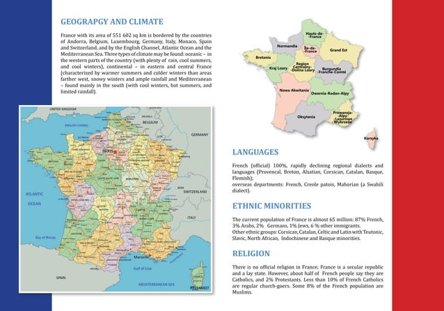 Brochure about France in English | PDF