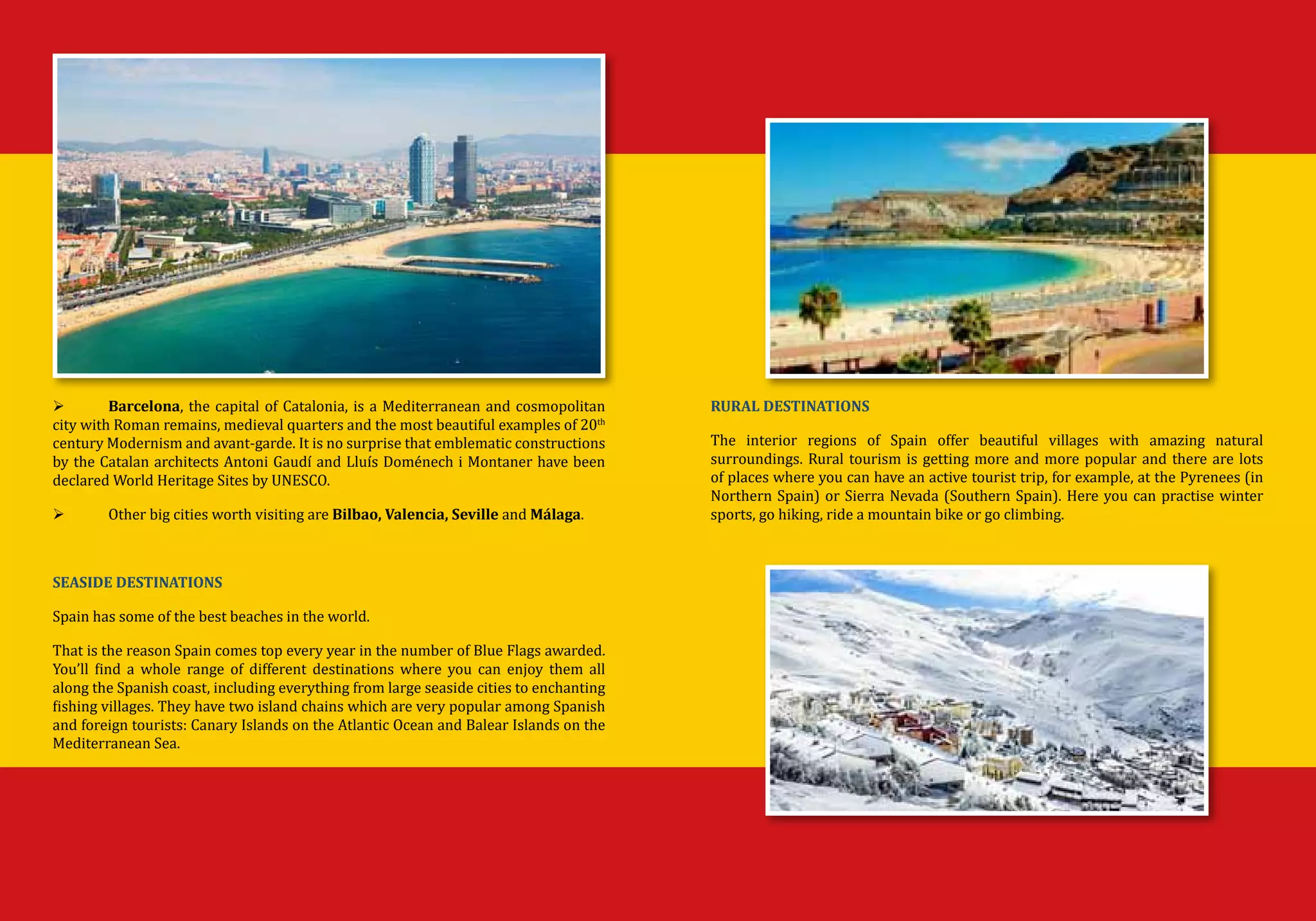Brochure about Spain in English | PDF