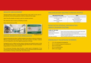Brochure about Spain in English | PDF