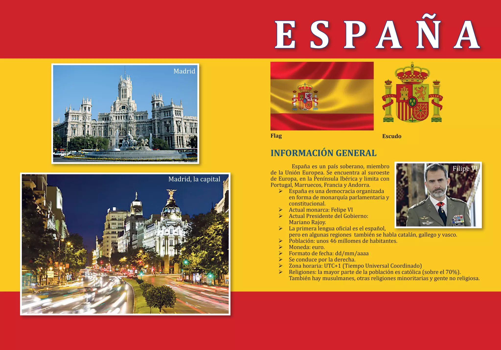 Brochure about Spain in Spanish | PDF