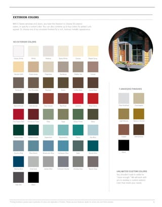Brochure architectural-collection-e-series-window-door-9066674 | PDF