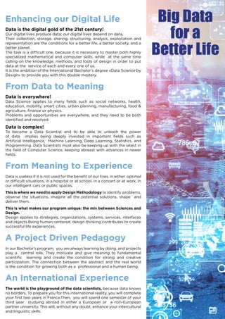 Brochure bachelor-data-science-by-design | PDF