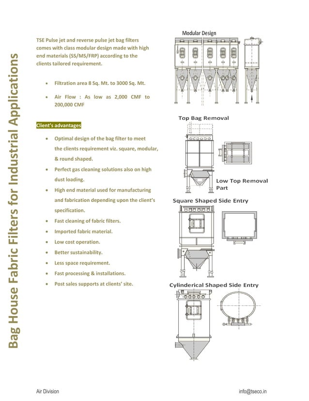 Brochure bag-houses | PDF