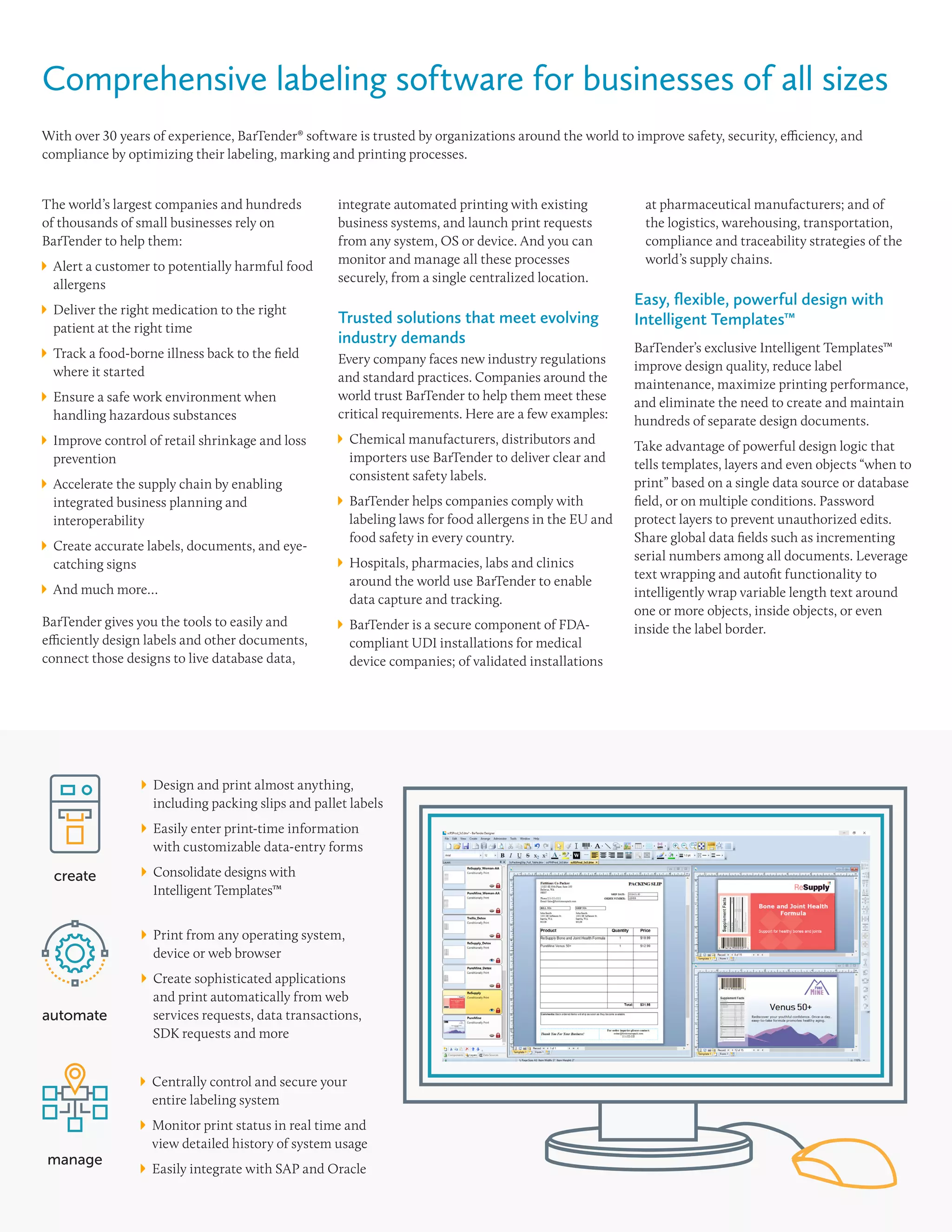 Brochure bartender-2019 | PDF | Operating Systems | Computer Software and Applications