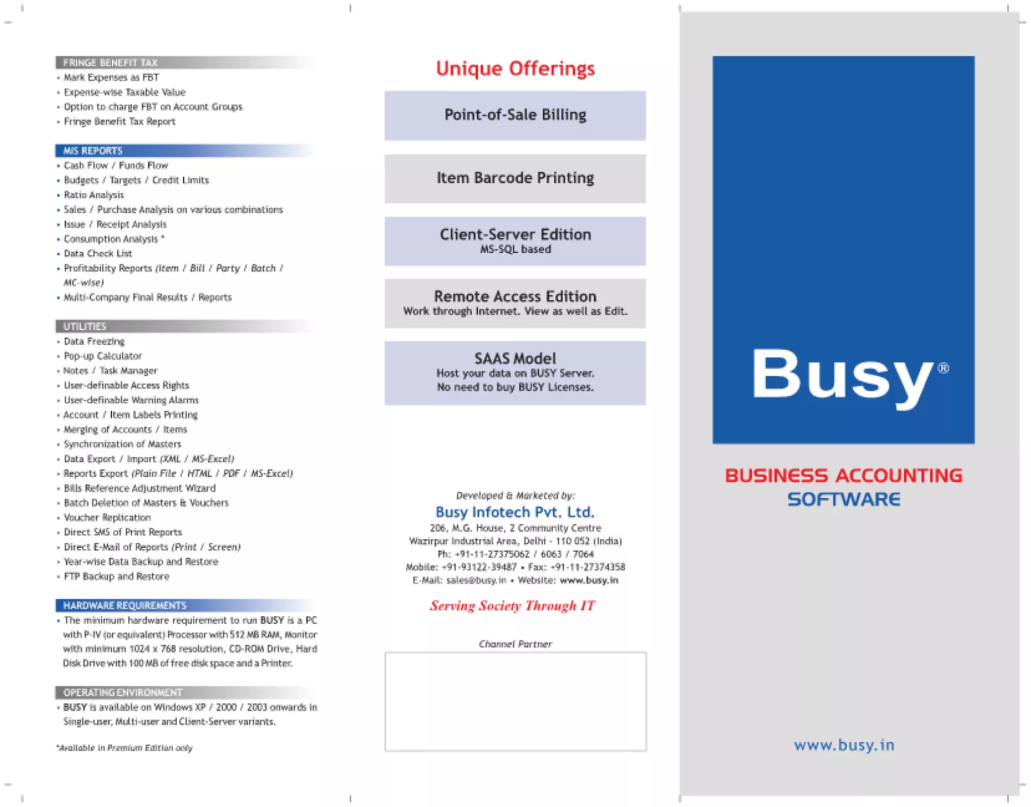 Brochure busy 3.6 | PDF