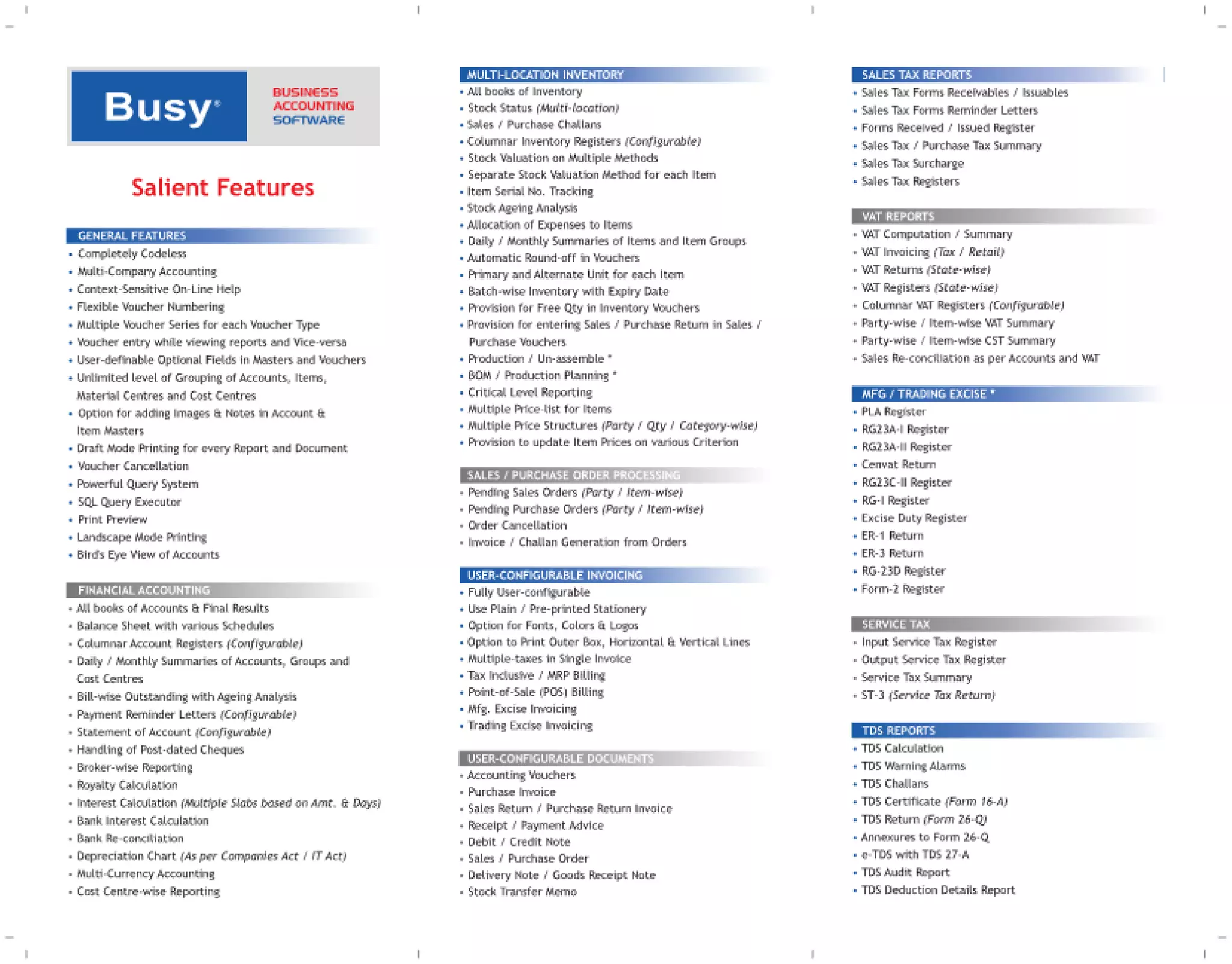 Brochure busy 3.6 | PDF